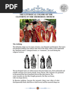 Liturgical Colors | PDF | Mass (Liturgy) | Eucharist