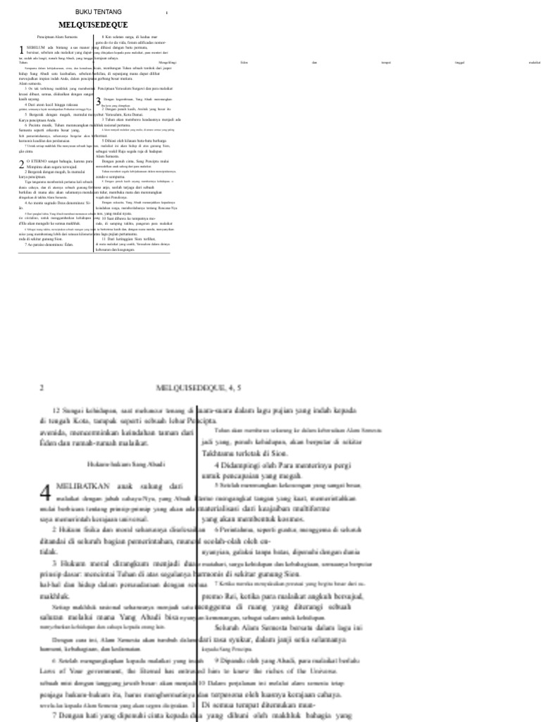 Buku Melkisedek Universe | PDF