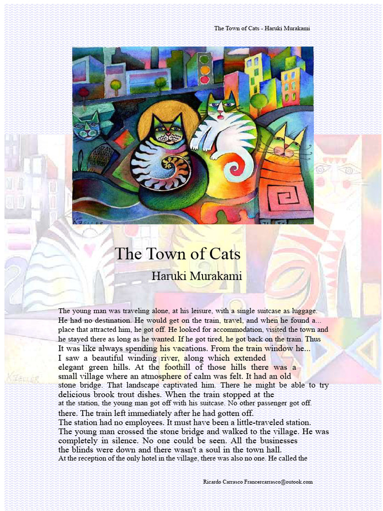 The Enigmatic Town of Cats | PDF