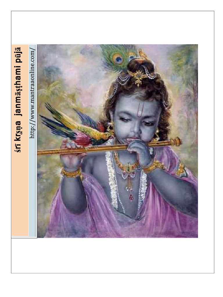Krishna Stotra para Janmashtami | PDF | Vishnu | Shiva