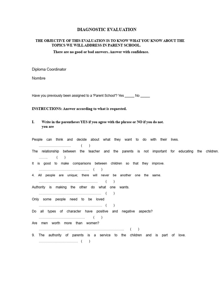 Evaluation of School For Parents | PDF | Behavior Modification | Psychological Concepts