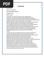 Prince Charming Misplaces His Bride Summary A3 | PDF | Cinderella