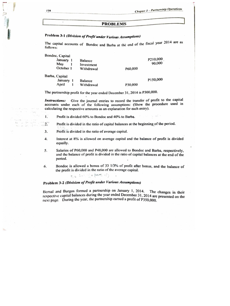 Masalah Operasi Kemitraan PDF | PDF