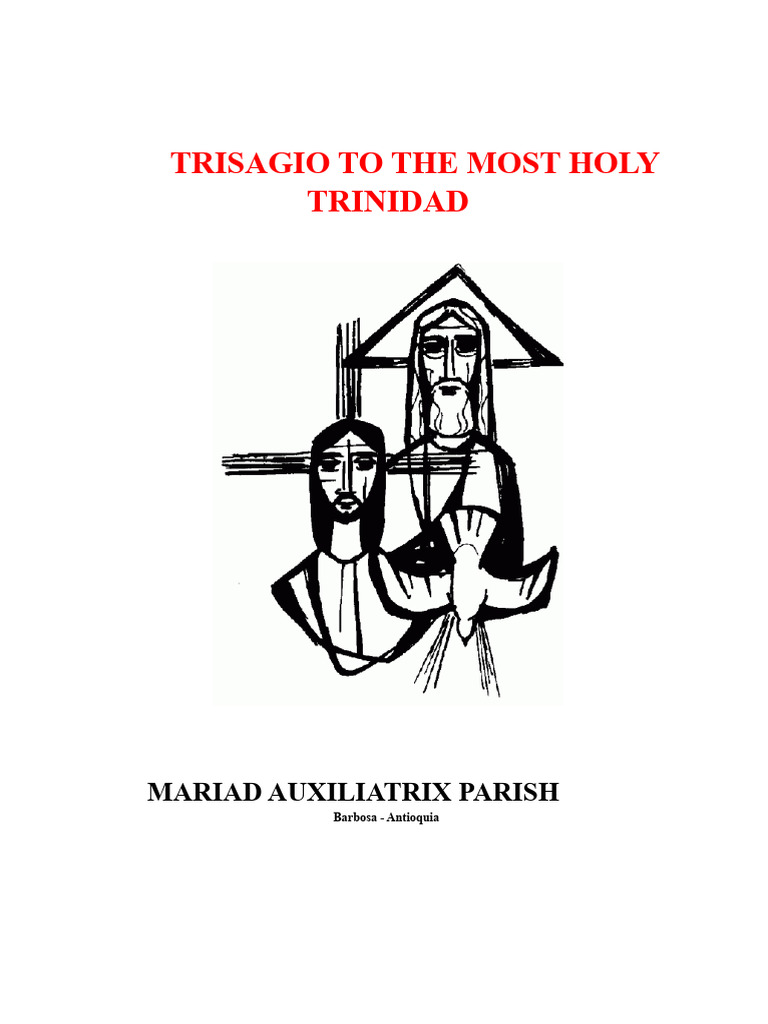 Holy Trisagion Prayer Document | PDF | God The Father | Glory (Religion)