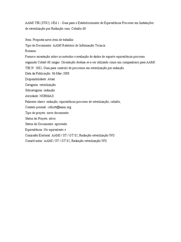 Aami Tir | Download grátis PDF | Elétron | Toxicologia