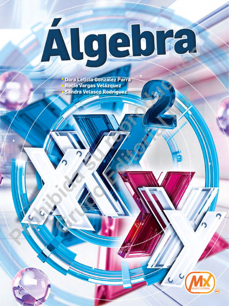Libro Algebra MX | PDF | Multiplicación | Variable (Matemáticas)