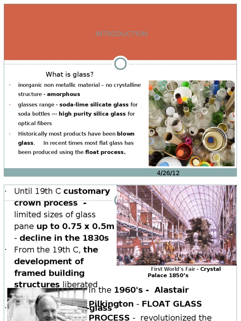 GLASS Recycling | PDF | Glasses | Solid