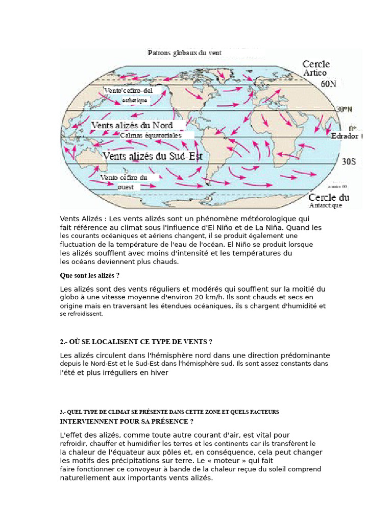Vents Alizés | PDF | Plaie | Jet-stream
