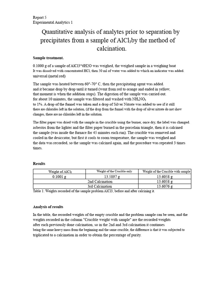 1. Quantitative analysis of analytes prior to separation by ...