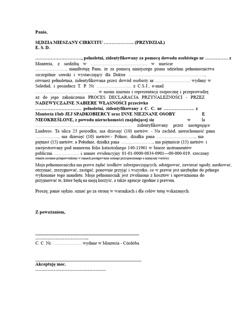 Moc Procesu Przynależności - Kopia | PDF
