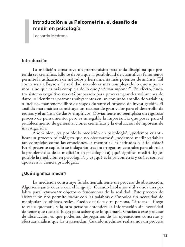 Manual-De-Psicometria-y-Evaluacion-Psicologica - Introducci-N A La Psicometr-A El Desaf-O de ...