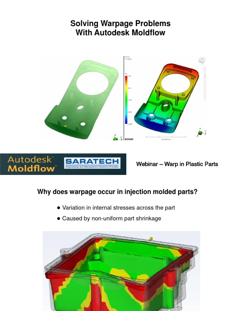 Warp Analysis Moldflow | PDF | Casting (Metalworking) | Chemical ...