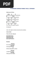 A Danzar - Letra y Acordes de Barak | PDF