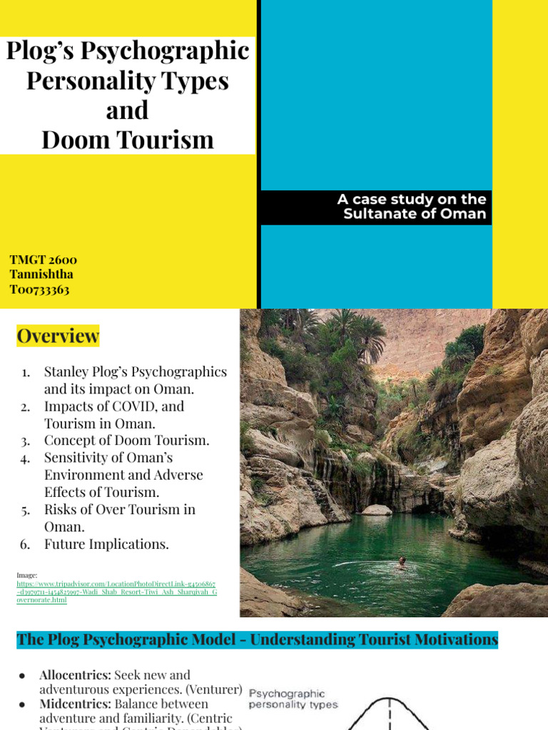 Plog's Psychographic Personality Types and Doom Tourism | PDF | Tourism ...