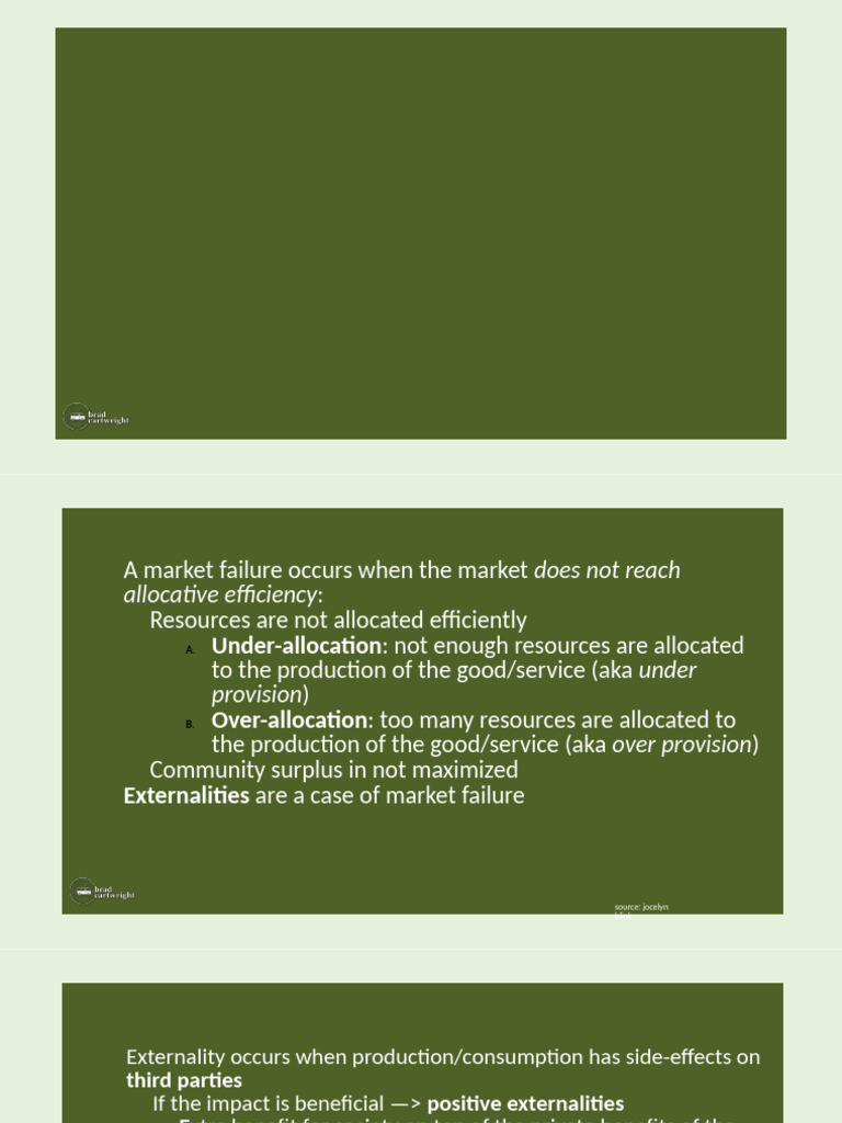 Subsidies for Positive Externalities | PDF | Externality | Subsidy