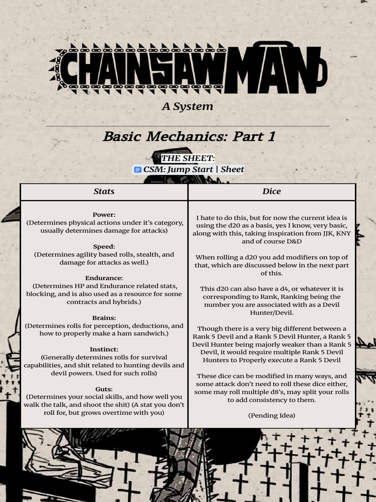 CSM - Jump Start - Main System | PDF