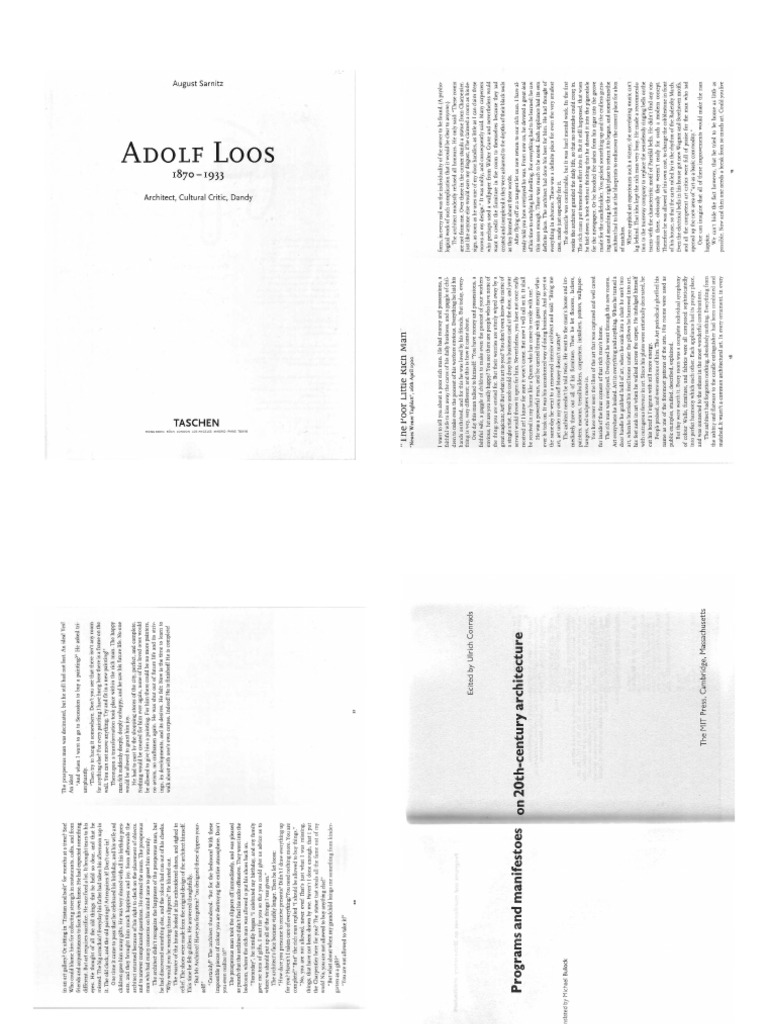 A - Loos - The Poor - Little - Rich Man | PDF