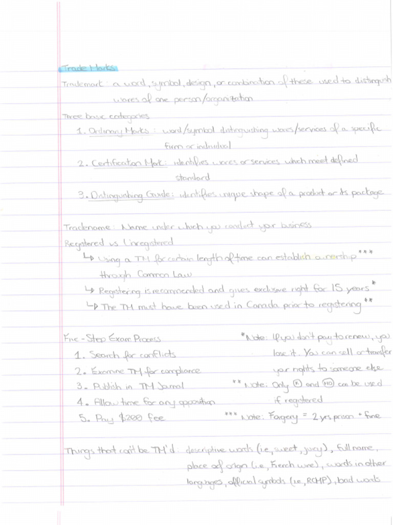 Study Notes | PDF