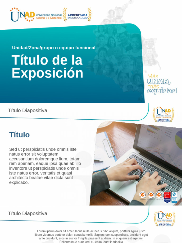 UNAD Plantilla Presentaciones | PDF