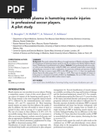 Askling Protocol | PDF | Physical Therapy | Knee