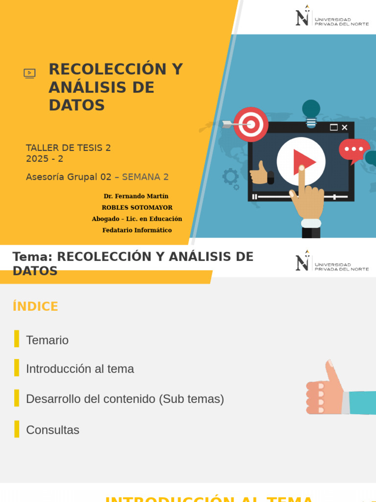 Clase 2 Semana 2 2025 2 | PDF | Metodología de encuesta | Grupo de enfoque