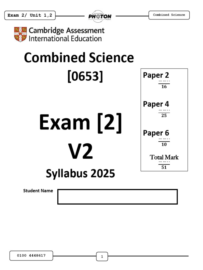 Exam 2 V2 | PDF