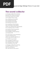 The Sound Collector by Roger McGough | PDF