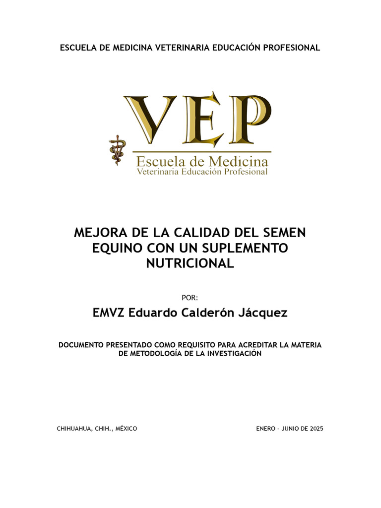 TESIS iSPERM METODOLOGIA | PDF | Semen | Nutrición