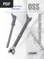Zimmer Segmental System Distal Femoral Surgical Technique | PDF | Knee ...