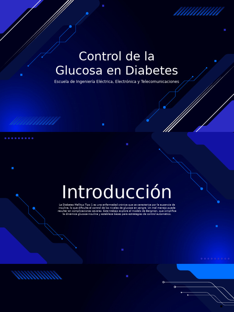 Control de La Glucosa en Diabetes | PDF | Diabetes | Insulina