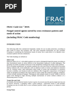 Frac Code List 2024 | PDF | Fungicide | Biosynthesis