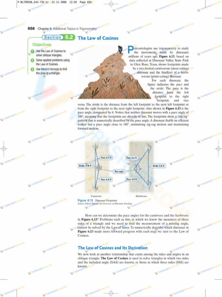 The Law of Cosines (1) | PDF