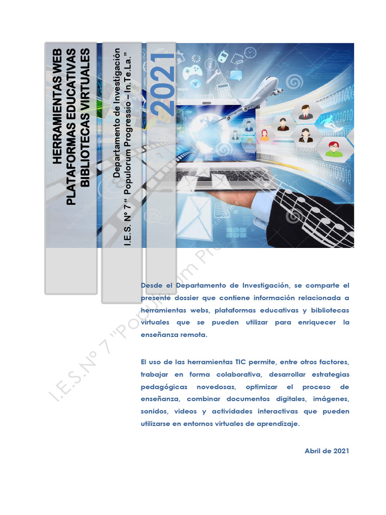 Dossier Herramientas TIC 2021 | PDF | Wiki | Infografia