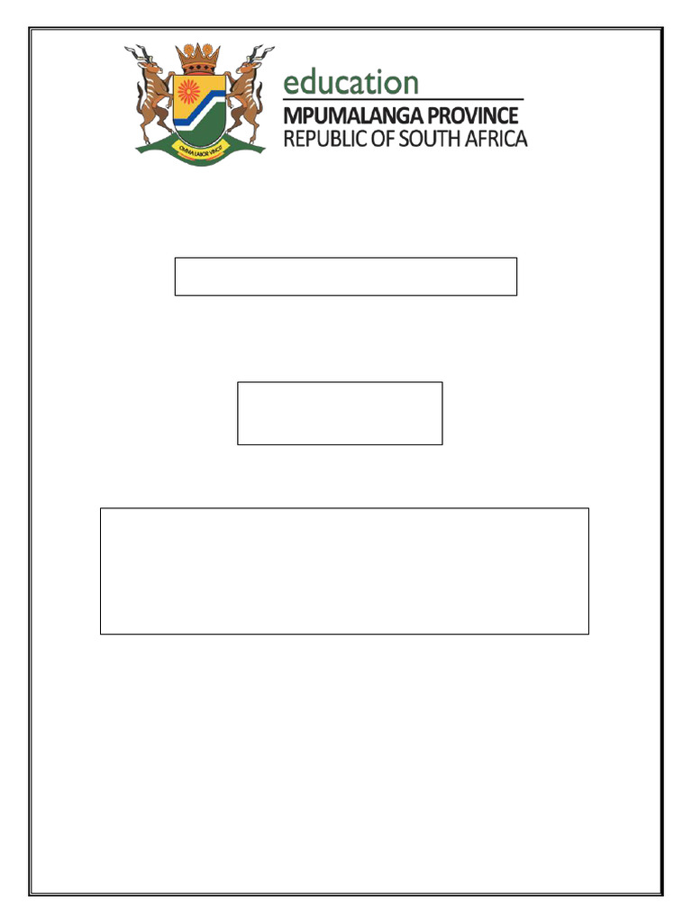 Grade 12 Mathematics P2 Marking Guide | PDF | Mathematics