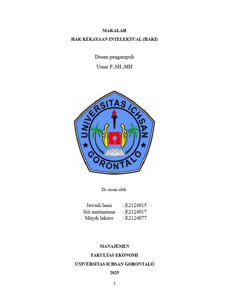 Makalah Haki | PDF