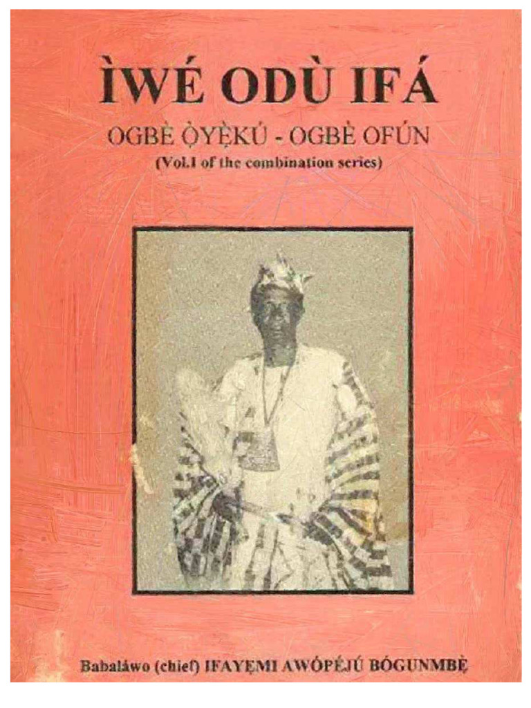 Iwé Odù Ifá: Ogbé Òyèkú y Combinaciones | PDF