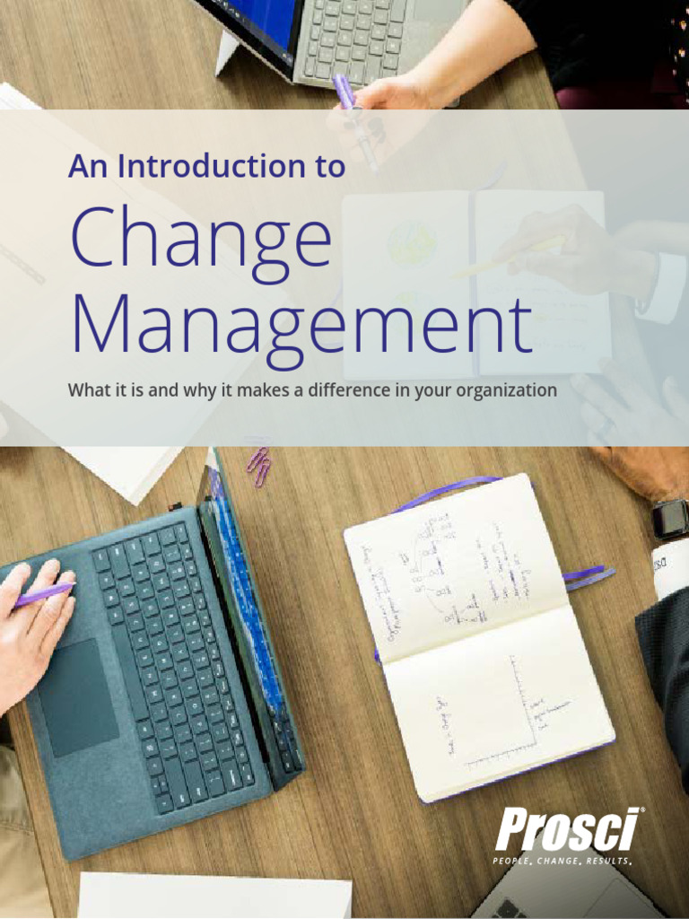 An Introduction To Change Management | PDF | Change Management | Economies