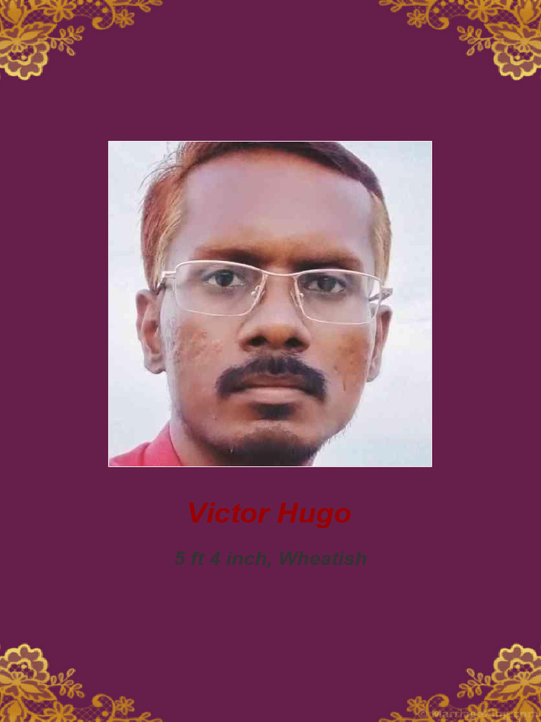 Victor Wedding Profile 1 | PDF