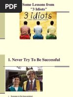 Movie Analysis of 3 Idiots | PDF