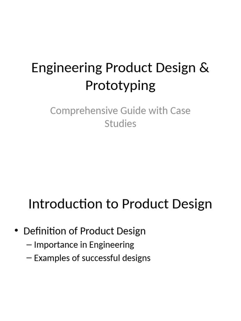 Product Design Prototyping | PDF | Prototype | Usability