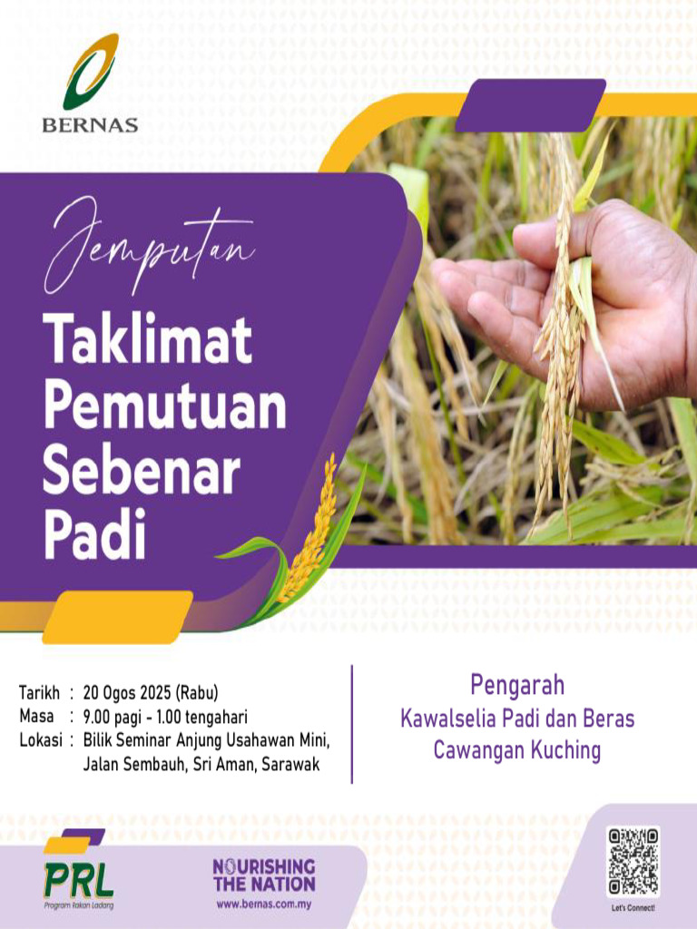 BERNAS - Jemputan - Pengarah Kawalselia Padi Dan Beras Cawangan Kuching ...