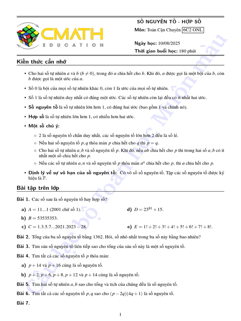 6c2 2025 08 10 So Nguyen To Hop So | PDF