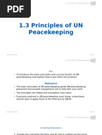 UN CPTM 2025 Training Guidance | PDF | Peacekeeping | Learning