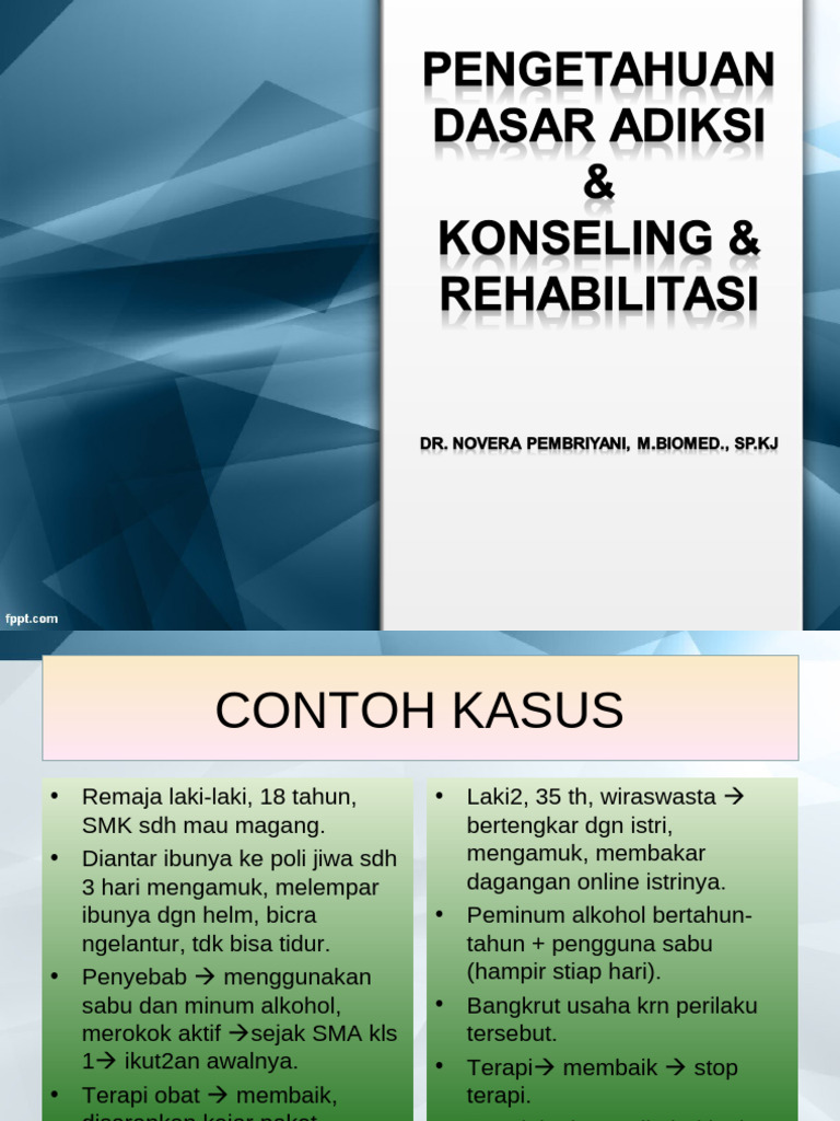 Dampak Narkoba dan Penanganan Adiksi | PDF