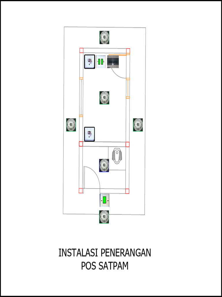 Instalasi Penerangan Berbagai Ruang | PDF