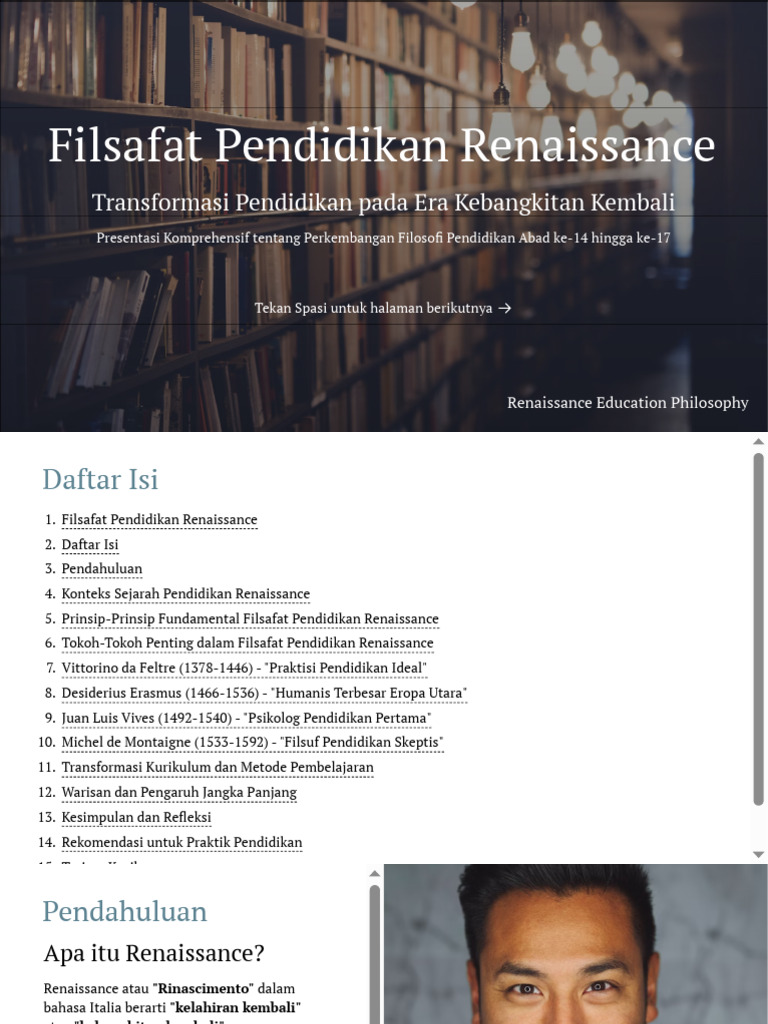 MGX - Renaissance Education Philosophy | PDF