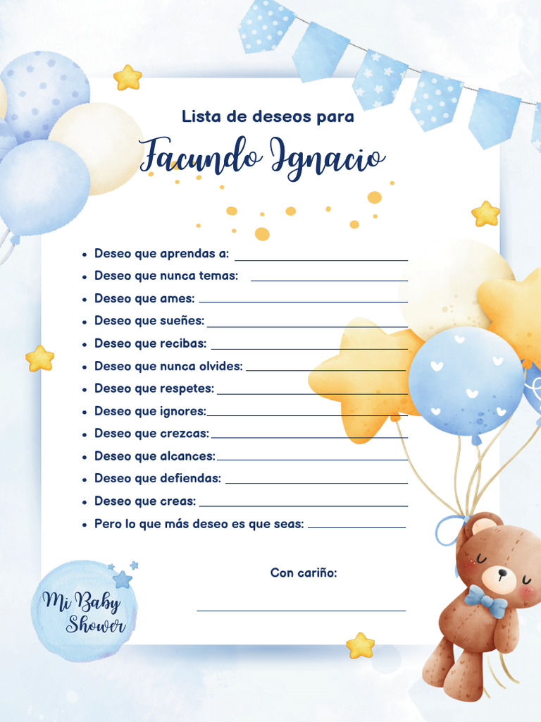 Lista de Deseos | PDF