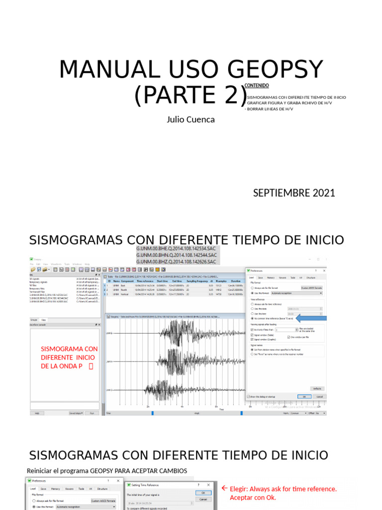 Manual Uso Geopsy - 2 | PDF