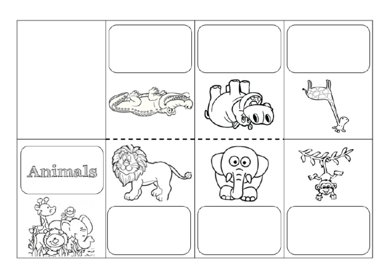 Animals Mini Book | PDF