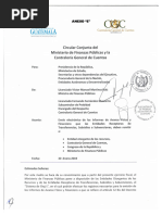 Circular DCE 001-2025 Minfin | PDF